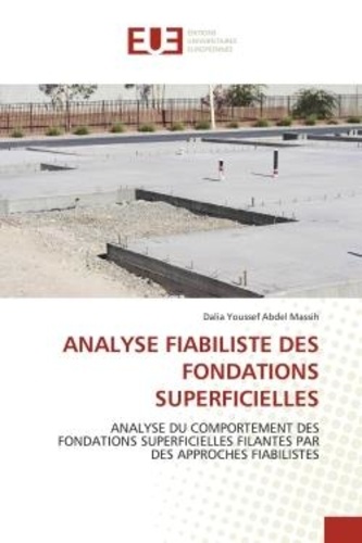 Analyse fiabiliste des fondations superficielles... de Abdel massih ...