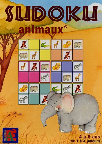 Sudoku animaux de Accès Editions - Livre - Decitre