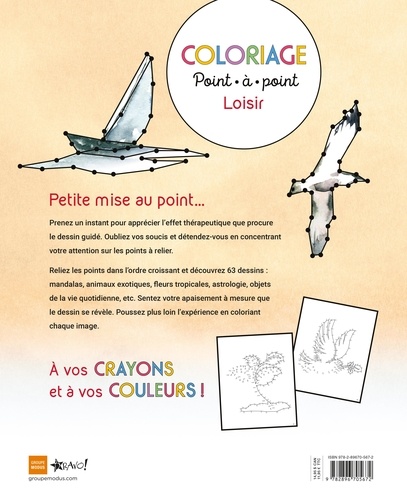 Loisir - Coloriage point-à-point de Adam Linley - Album - Livre - Decitre