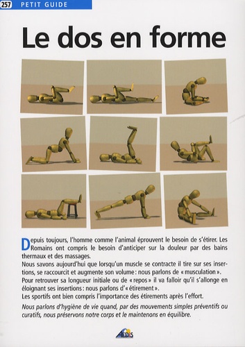 Le dos en forme - Aedis - Livres - Furet du Nord