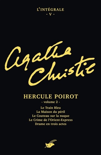 Hercule Poirot - Volume 2, Le Train Bleu ; La... de Agatha Christie ...