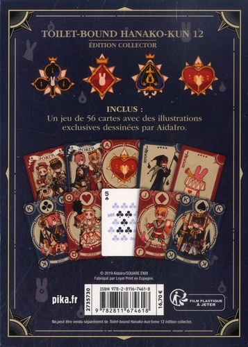 Toilet-bound Hanako-Kun Tome 12. Avec un jeu de... - AidaIro - Livres - Furet du Nord