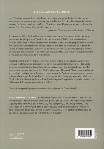 Le tombeau des lucioles - Alex Dudok de Wit - Livres - Furet du Nord