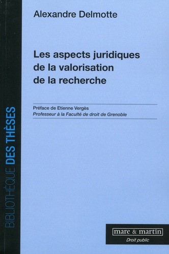 Les aspects juridiques de la valorisation de la... de Alexandre ...