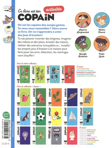 Escape games à créer - Alice Millot - Livres - Furet du Nord