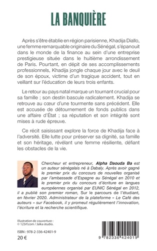 La banquière de Alpha Daouda Ba - Grand Format - Livre - Decitre