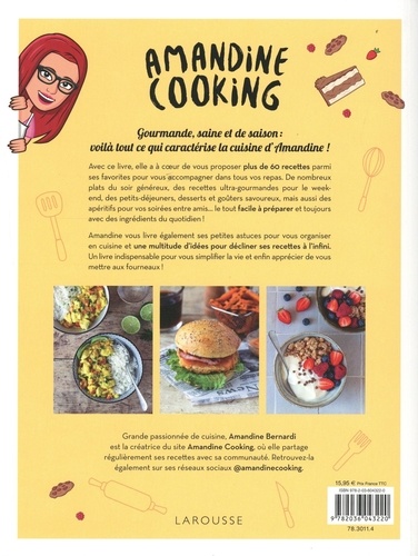 Amandine cooking - Mes recettes préférées,... de Amandine Bernardi ...