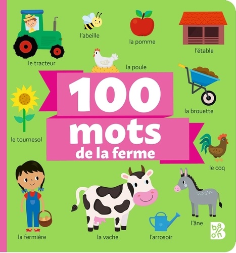 100 mots La ferme de An Rypens - Album - Livre - Decitre