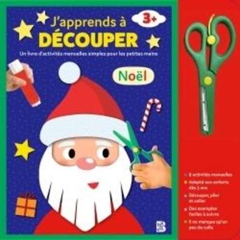 J'apprends à découper - Noël de An Rypens - Album - Livre - Decitre