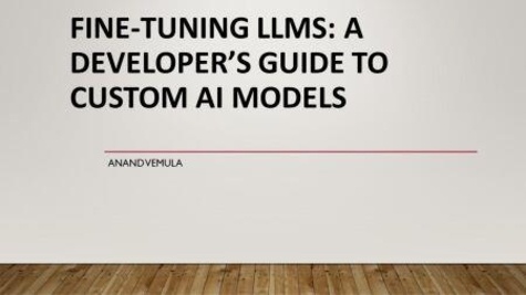 Fine-Tuning LLMs: A Developer’s Guide to Custom... de Anand Vemula - ePub - Ebooks - Decitre