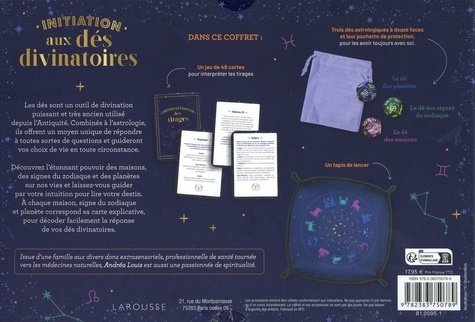Initiation aux dés divinatoires - Coffret avec... - Andréa Louis ...