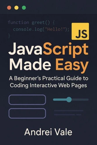 JavaScript Made Easy: A Beginner's Practical Guide to Coding Interactive Web Pages de Andrei ...