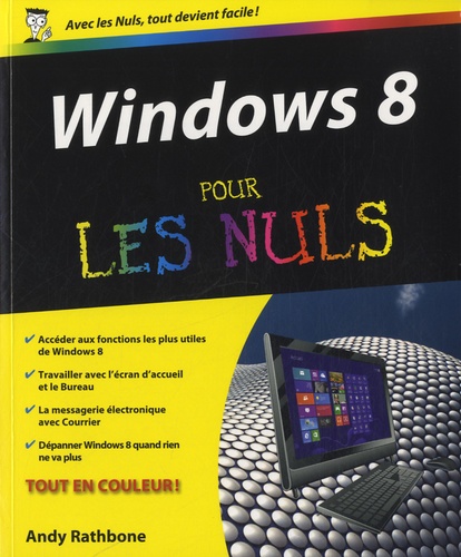 Windows 8 pour les nuls de Andy Rathbone - Livre - Decitre