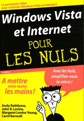 Windows Vista et Internet pour les nuls de Andy Rathbone - Livre - Decitre