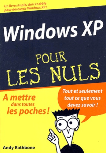 Windows Xp Pour Les Nuls de Andy Rathbone - Livre - Occasion - Decitre