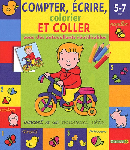 Compter, écrire, colorier et coller avec des... de Anita Engelen ...