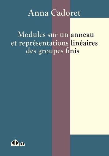 Modules sur un anneau et représentation... de Anna Cadoret - Grand ...