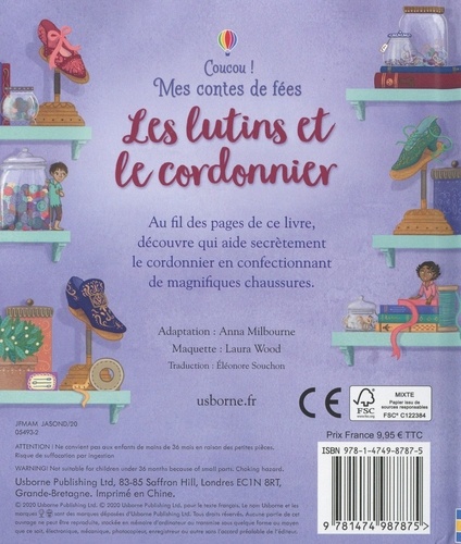 Les lutins et le cordonnier - Anna Milbourne - Livres - Furet du Nord