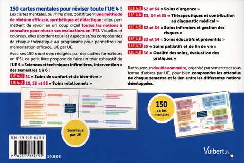 L'UE 4 en 150 cartes mentales - IFSI - Anne Barrau - Livres - Furet du Nord