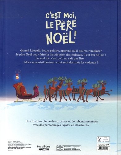C'est moi le père Noël ! de Anne-Claire Delisle - Album - Livre - Decitre