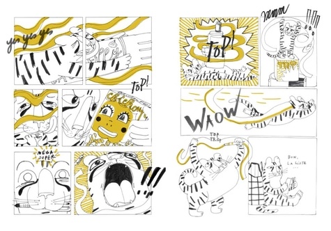 Mamie Manga de Anne Herbauts - Album - Livre - Decitre