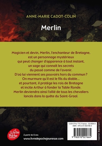 Merlin de Anne-Marie Cadot-Colin - Poche - Livre - Decitre