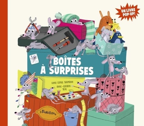 Boîtes à surprises de Anne-Sophie Baumann - Album - Livre - Decitre