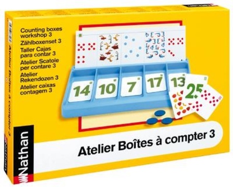 Atelier la boîte à compter n°3 de Anonyme - Livre - Decitre