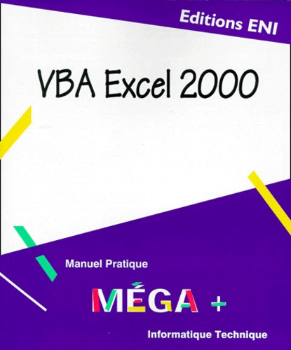 VBA Excel 2000 - Anonyme - Livres - Furet du Nord