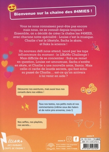 Les influenceuses . Le LIKeMe challenge de Anouk Filippini - Grand ...