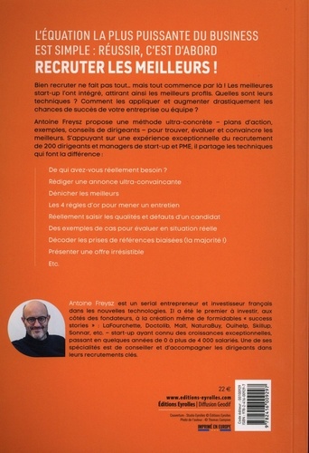 La méthode pour recruter les meilleurs de Antoine Freysz - Grand Format ...