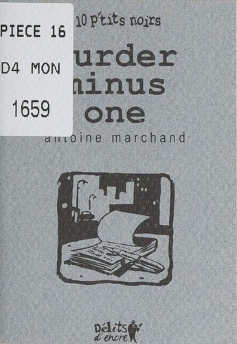 Murder minus one - Antoine Marchand - Ebooks - Furet du Nord