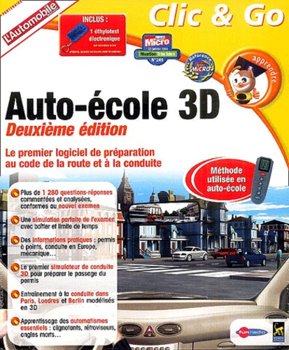 Auto-école 3D - Deuxième Edition, CD-ROM de Anuman Interactive - Livre ...