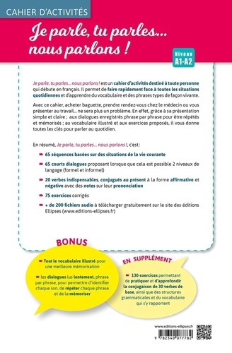 Je parle, tu parles... nous parlons ! A1-A2 -... de Arielle Bitton ...