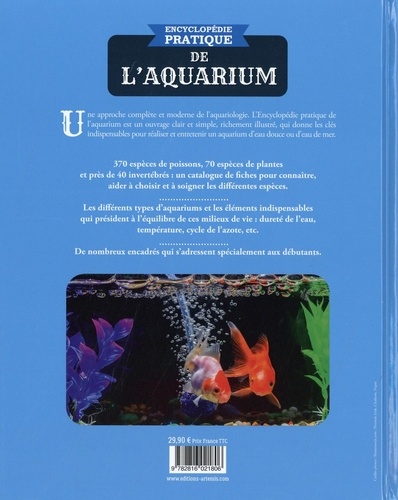 Encyclopédie pratique de l'aquarium de Artémis - Grand Format - Livre - Decitre