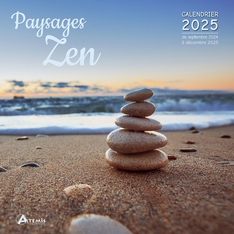 Paysages zen - Calendrier de septembre 2024 à... de Artémis - Grand Format - Livre - Decitre