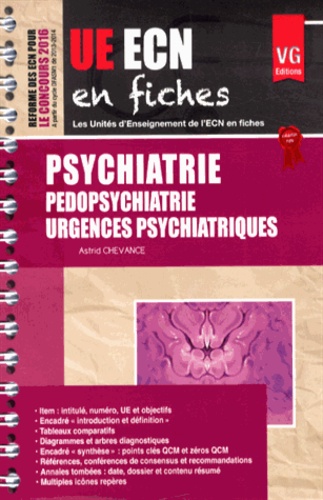Psychiatrie Pédopsychiatrie Urgences... de Astrid Chevance - Livre ...