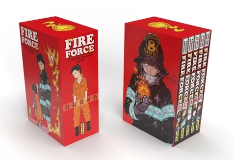 Fire Force Tomes 1 à 5. Coffret en 5 volumes de Atsushi Ohkubo - Tankobon - Livre - Decitre