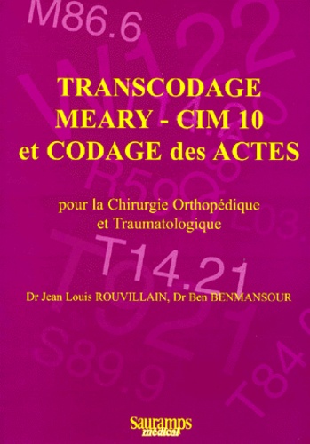Transcodage Méary-CIM 10 et codage des actes... de Ben Benmansour ...