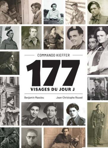 Commando Kieffer - 177 visages du Jour J de Benjamin Massieu - Grand Format - Livre - Decitre