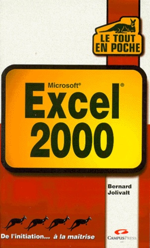 Excel 2000 de Bernard Jolivalt - Poche - Livre - Decitre
