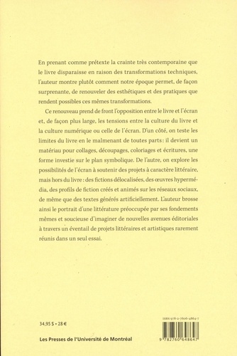 Un imaginaire de la fin du livre - Littérature... de Bertrand Gervais ...