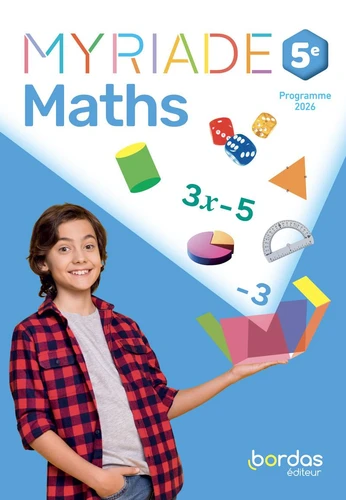 Myriade - Maths 5e - 2026 - Manuel - élève de Maxime Cambon - Decitre