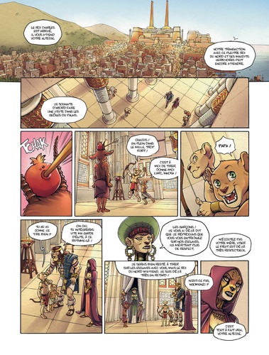 L'Ogre Lion Tome 2. Les trois lions de Bruno Bessadi - Album - Livre ...