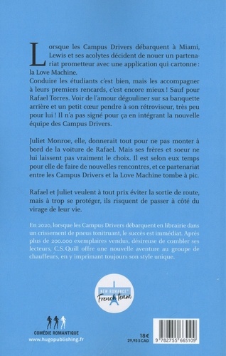 Campus drivers Tome 4. Love machine - C.S. Quill - Livres - Furet du Nord