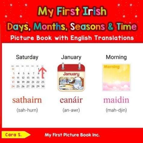 My First Irish Days, Months, Seasons & Time... de Cara S. - ePub ...