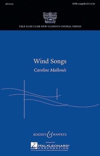 Yale Glee Club New Classics Choral Series . Wind... de Caroline ...