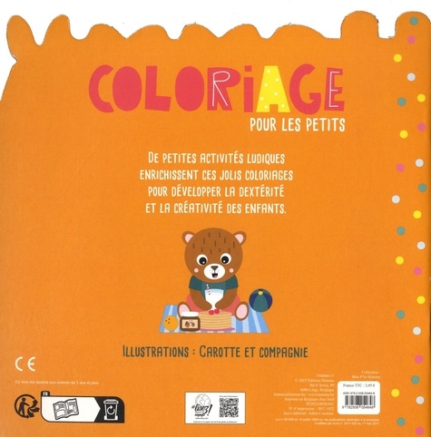 Coloriage pour les petits - Le goûter de Carotte et compagnie - Album ...