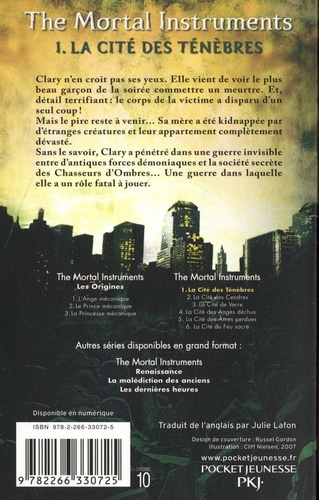 The Mortal Instruments - La cité des ténébres... de Cassandra Clare ...