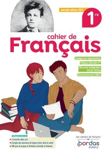 Cahier de français 1re de Cécile Akil-Plessix - Grand Format - Livre ...